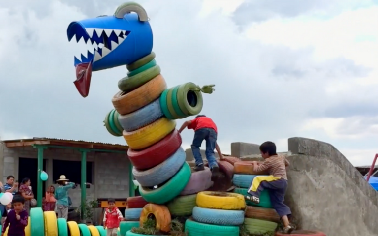 Recycled Playgrounds from Around the World - Playground Ideas ...